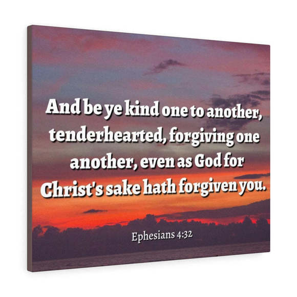 Express Your Love Gifts | Art | Scripture Sign Forgiven You Ephesians ...